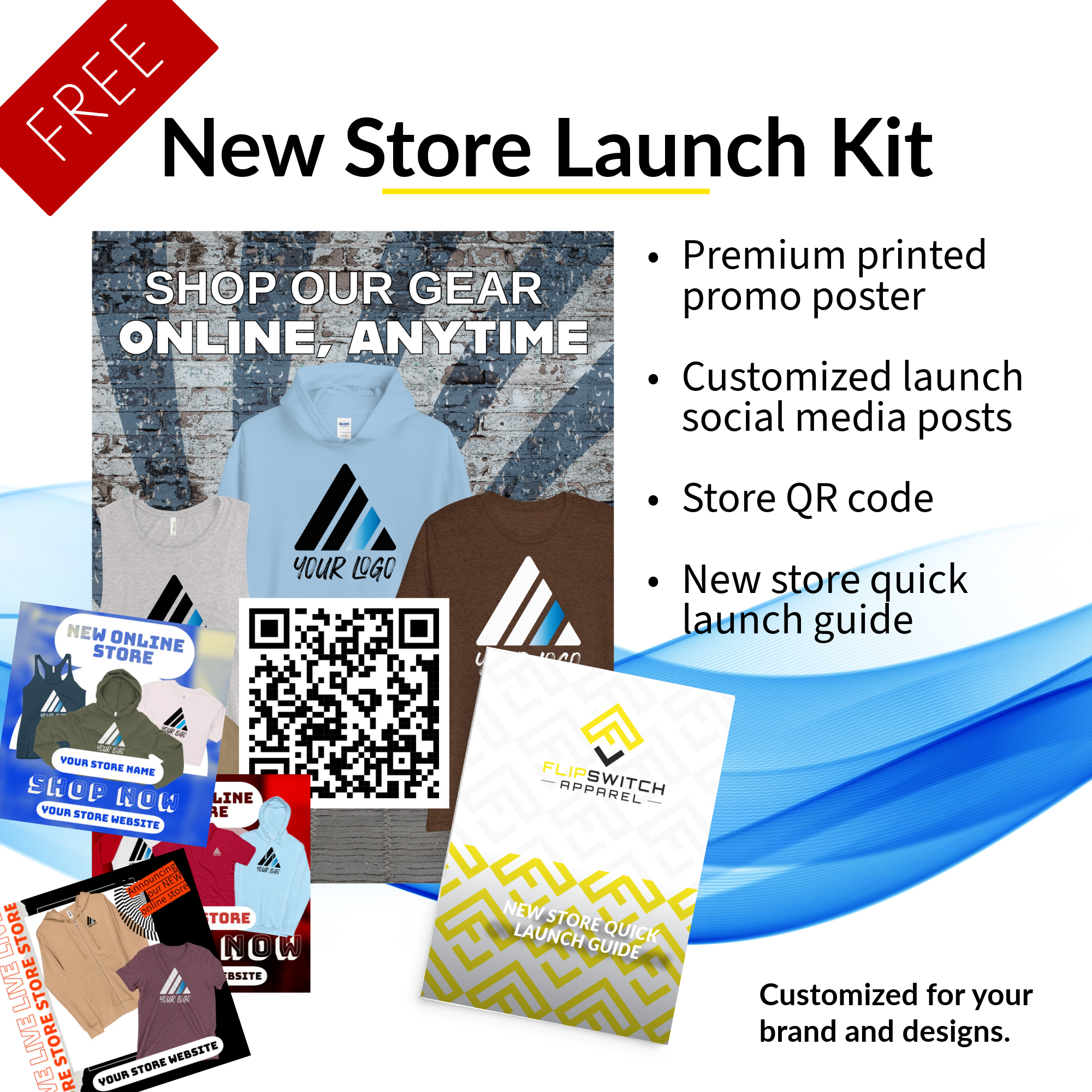 New Store Launch Kit – FlipSwitch Apparel